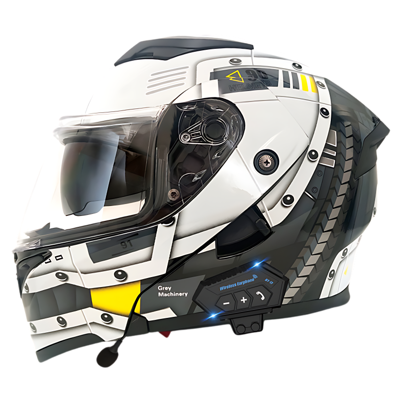 K1 Colorwave Modular Helmet - Bluetooth Headset – Gear Rider