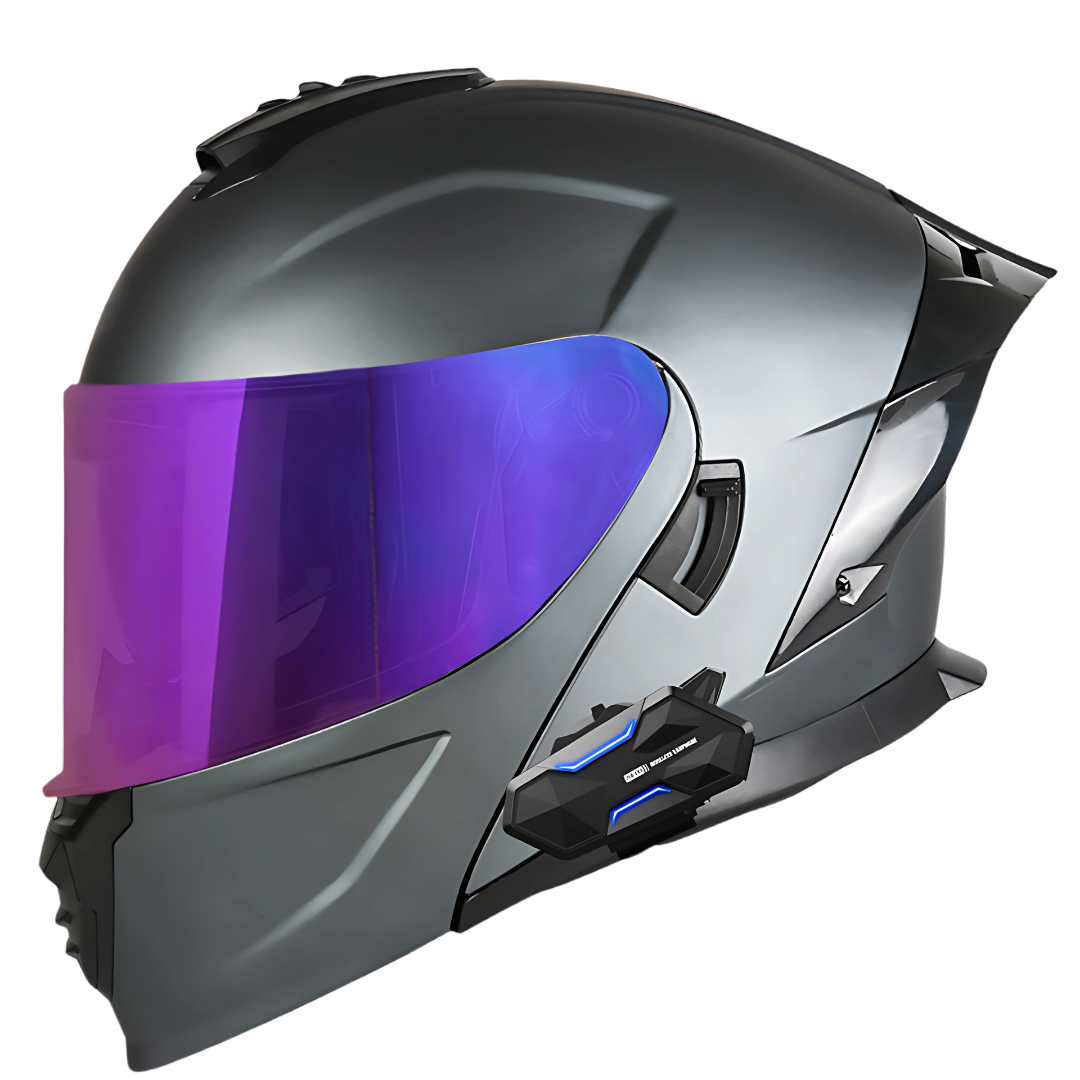 K4 Intercom Modular Helmet with Bluetooth – 2-8 Riders Intercom – Gear ...