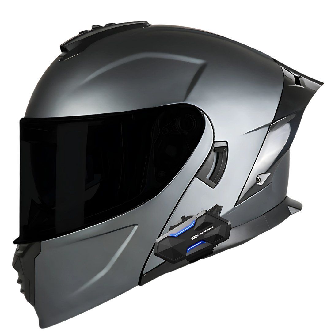 K4 Intercom Modular Helmet with Bluetooth – 2-8 Riders Intercom – Gear ...