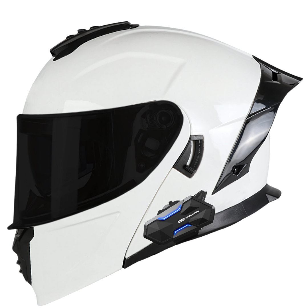 K4 Intercom Modular Helmet with Bluetooth – 2-8 Riders Intercom – Gear ...