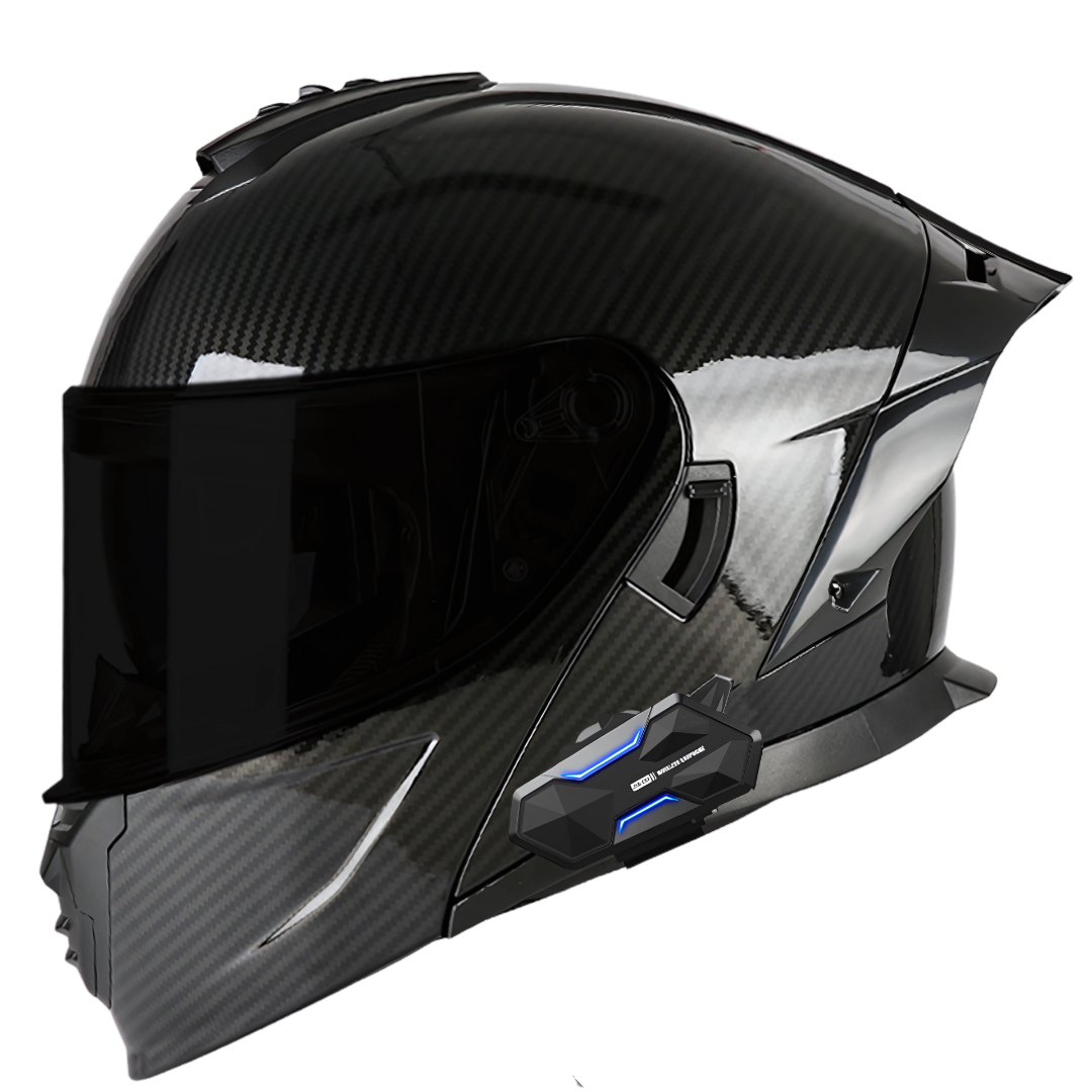 K4 Intercom Modular Helmet with Bluetooth – 2-8 Riders Intercom – Gear ...