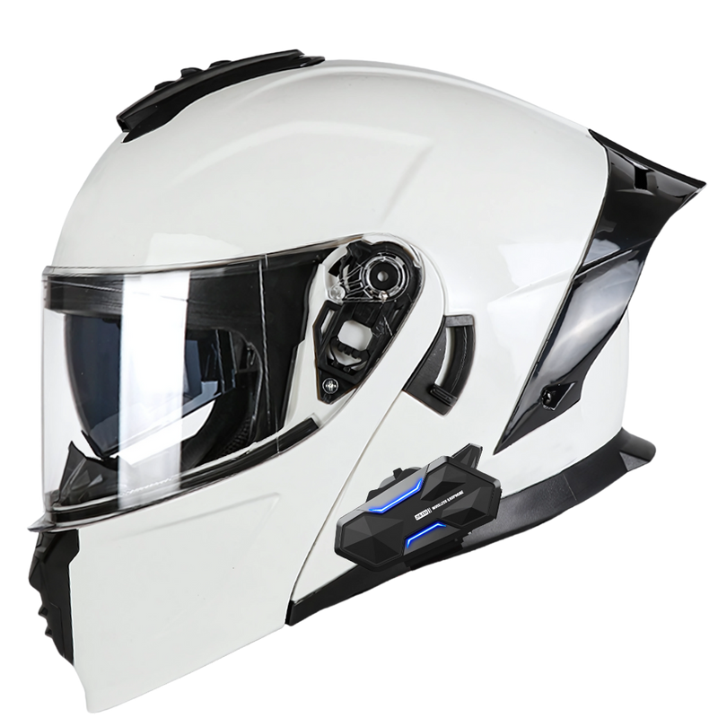 K4 Intercom Modular Helmet with Bluetooth – 2-8 Riders Intercom – Gear ...