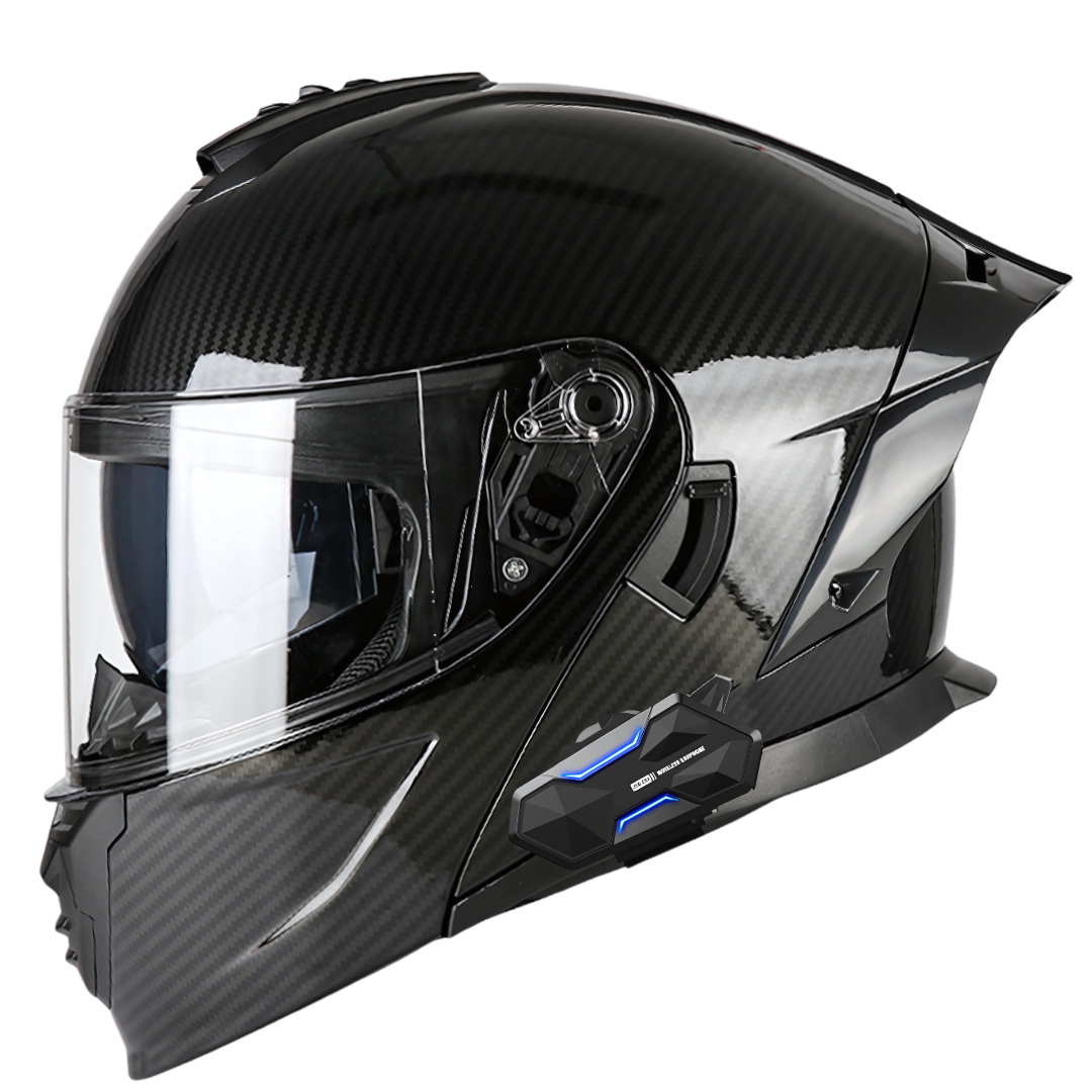 K4 Intercom Modular Helmet with Bluetooth – 2-8 Riders Intercom – Gear ...