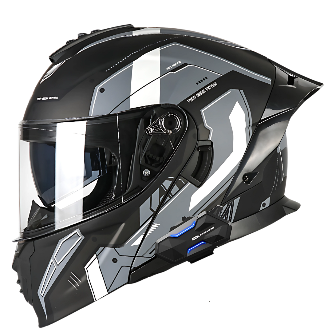 K4 Intercom Modular Helmet with Bluetooth – 2-8 Riders Intercom – Gear ...