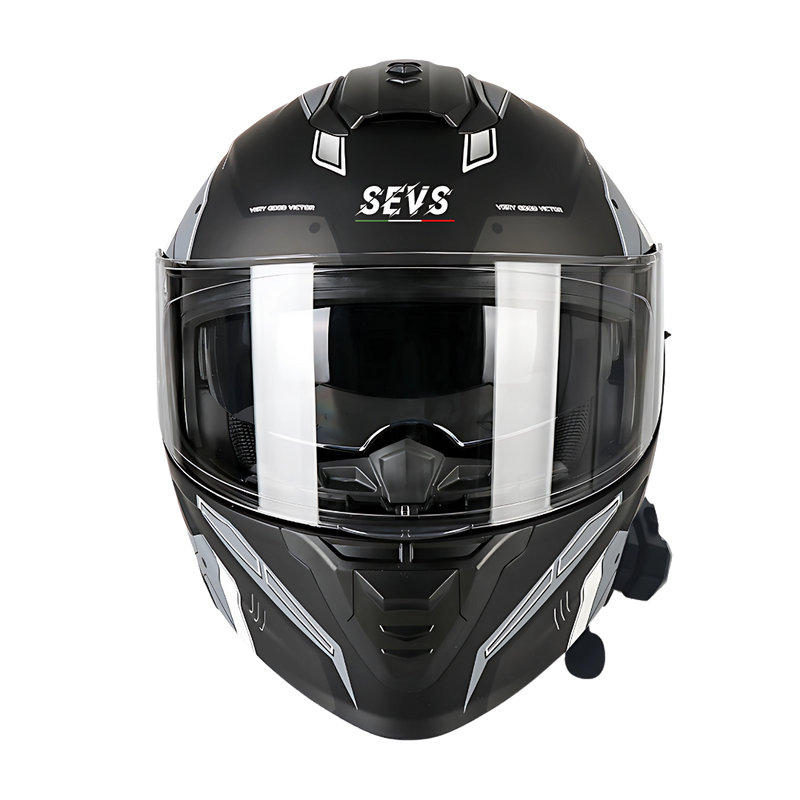 K4 Intercom Modular Helmet with Bluetooth – 2-8 Riders Intercom – Gear ...